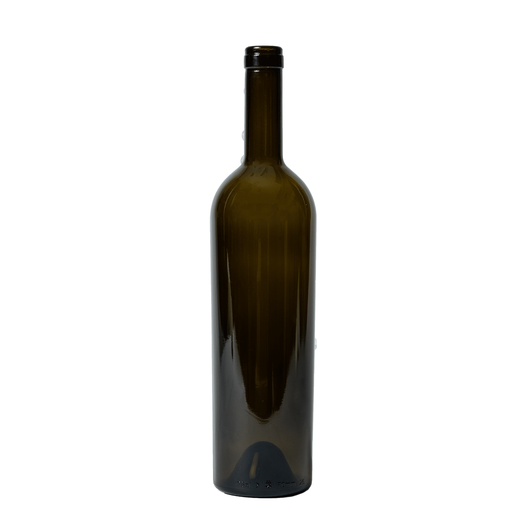 BOTTLE BORDO ELITE 750ml CORK UV - Rubin