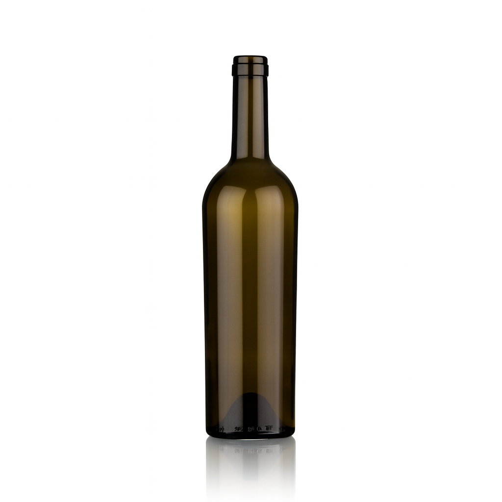 BOTTLE CONIQUE SOUTH 750ml CORK UV - Rubin